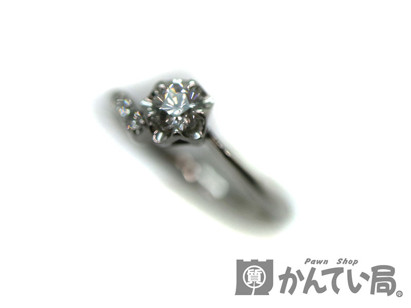 質屋かんてい局オンラインショップ / Pt900 D0.273/0.05ctリング 指輪 プラチナ ダイヤモンド ローズカット 約10号 ジュエリー 宝石 新品仕上げ済み USED-9【中古 ...