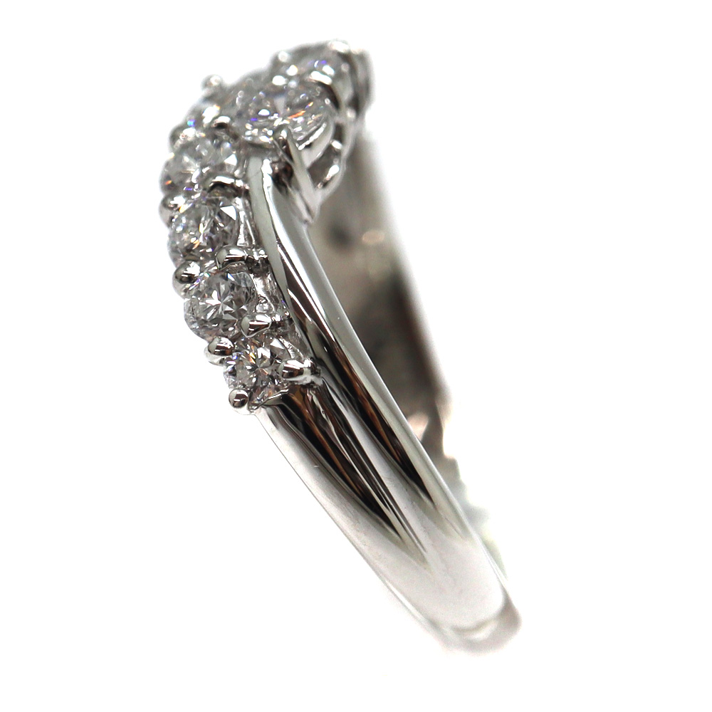質屋かんてい局オンラインショップ / Pt900 D0.70ctリング 指輪 プラチナ ジュエリー ダイヤモンド 【中古】