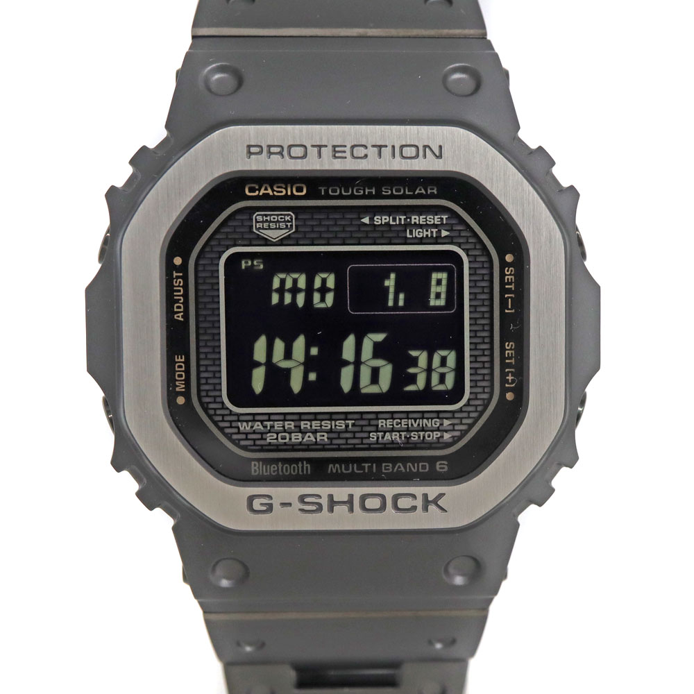 質屋かんてい局オンラインショップ / カシオ Casio GMW-B5000MB-1JF G-SHOCK ソーラー電波 ブラック【中古】