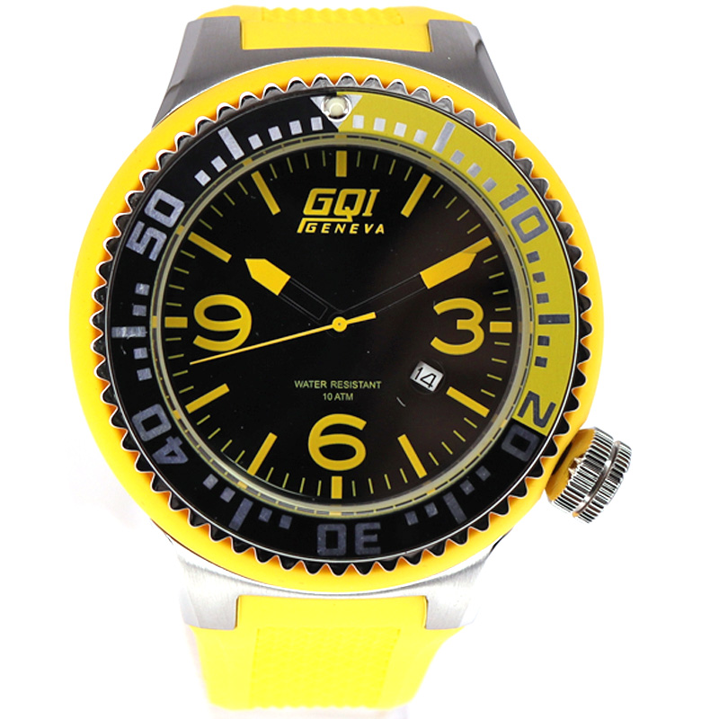 質屋かんてい局オンラインショップ / ジーキューアイ Gqi GQ-109 クォーツ 腕時計 メンズ【中古】