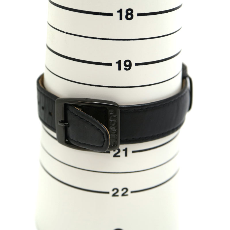 質屋かんてい局オンラインショップ / 茜部店 Swatch【スウォッチ】 オートマチック 腕時計 ステンレススチール レザーベルト 生活防水 ...