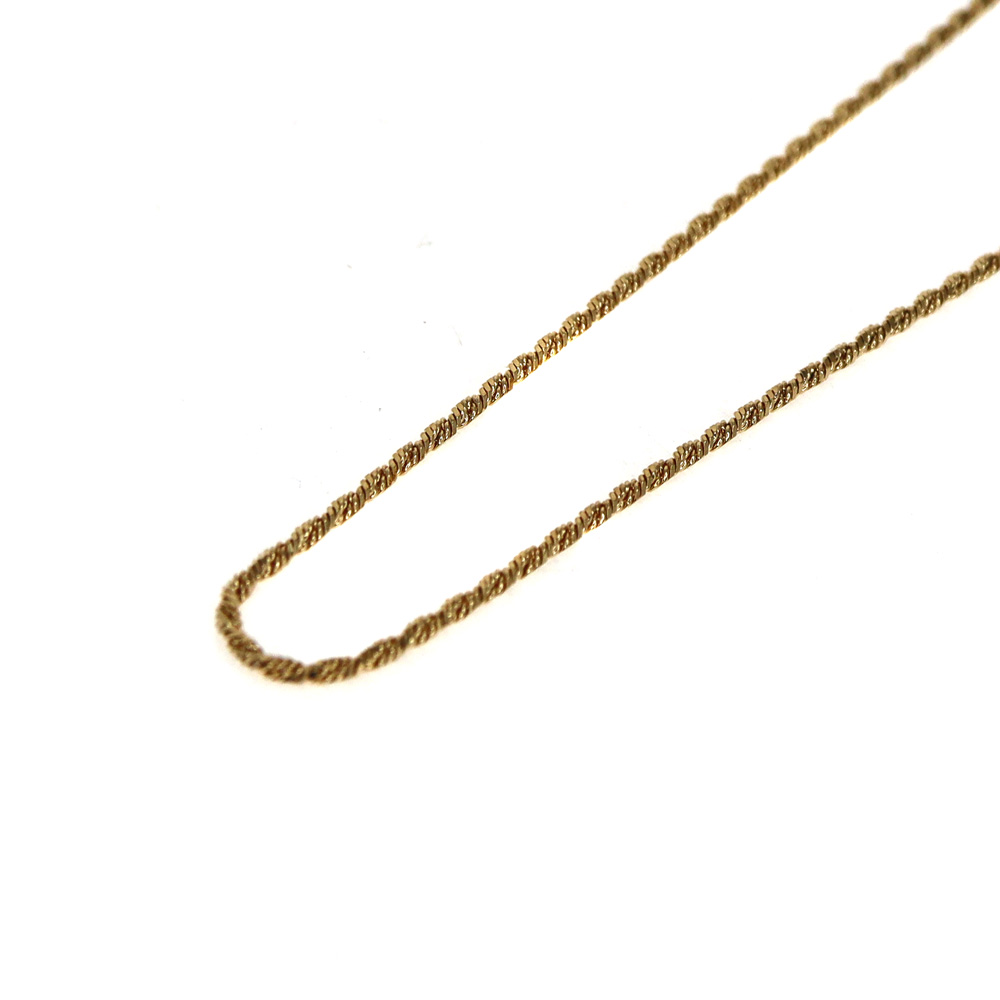 質屋かんてい局オンラインショップ / K18 18金 デザインネックレス 9.1g 45.0cm【中古】