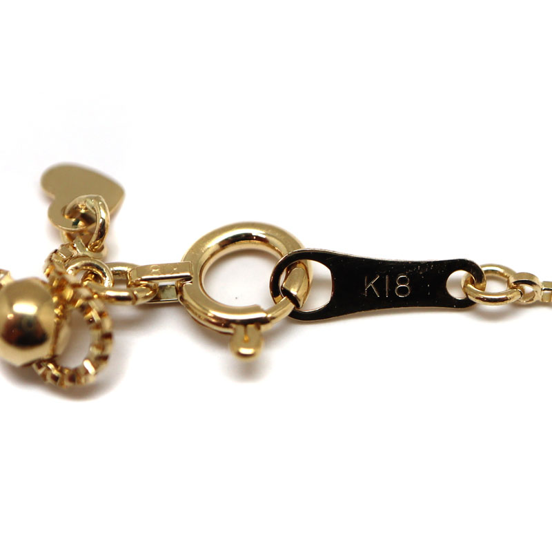 質屋かんてい局オンラインショップ / K18【18金】 D2.00/0.085ctネックレス 金 ゴールド ダイヤモンド 約45.5cm 7.0g ジュエリー 宝石 レディース【中古】新品 ...