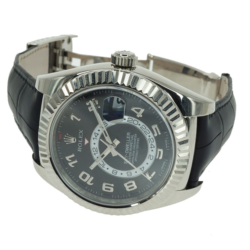 質屋かんてい局オンラインショップ / ROLEX【ロレックス】 326139 スカイドゥエラー ランダム番 自動巻き メンズ K18WG ...