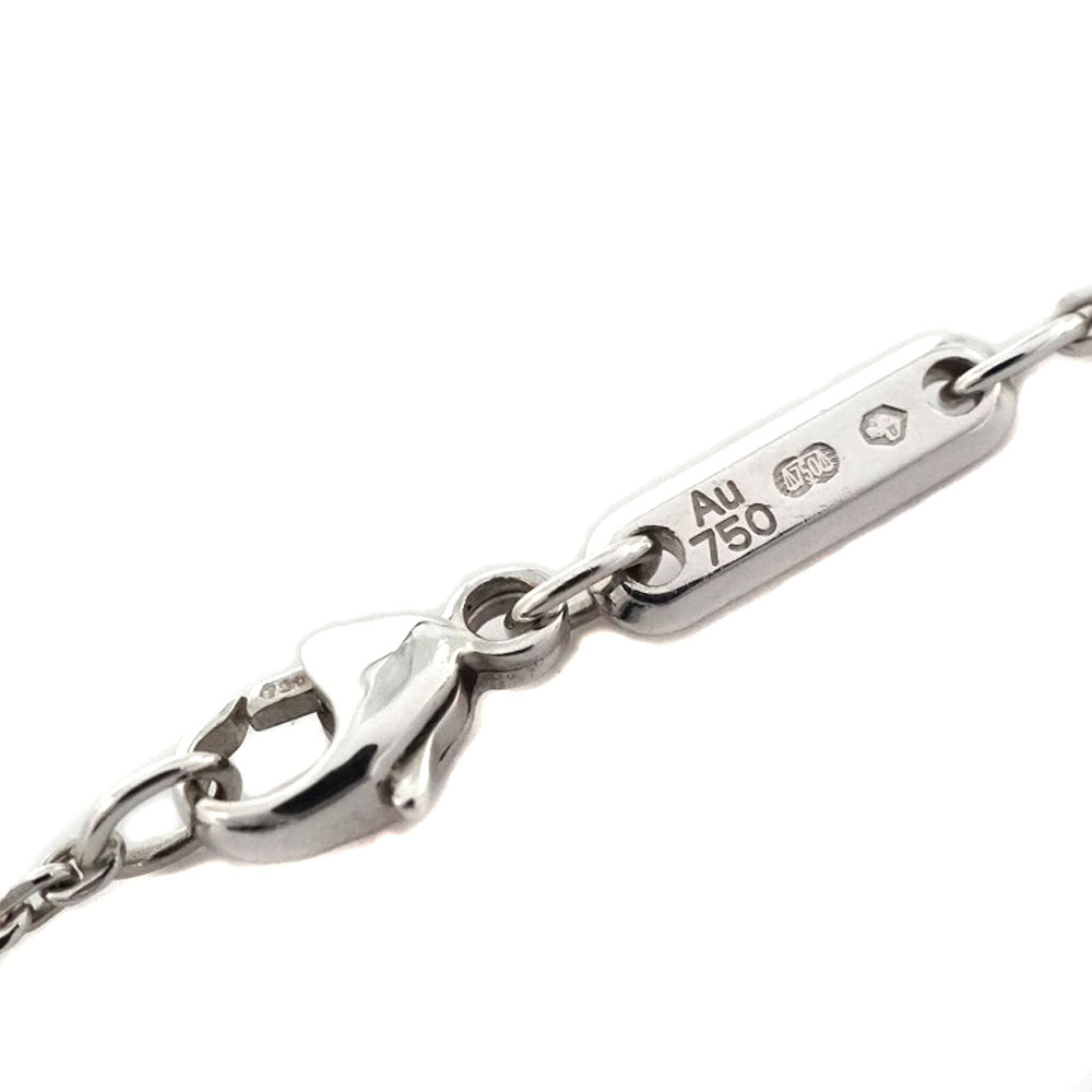 質屋かんてい局オンラインショップ / ショパール Chopard K18WG 79A018-1201 ハッピーダイヤモンドネックレス D0.20ct D0.15ct 【中古】