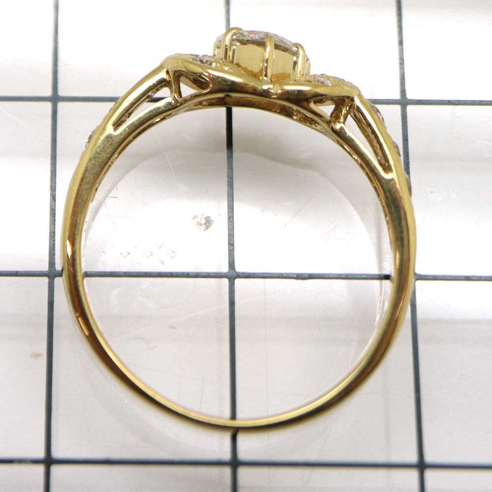 質屋かんてい局オンラインショップ / K18【18金】 D0.36/0.22ctリング 指輪 金 ゴールド ダイヤモンド 約12号 2.7g ジュエリー 宝石 レディース【中古】新品仕上げ済み ...