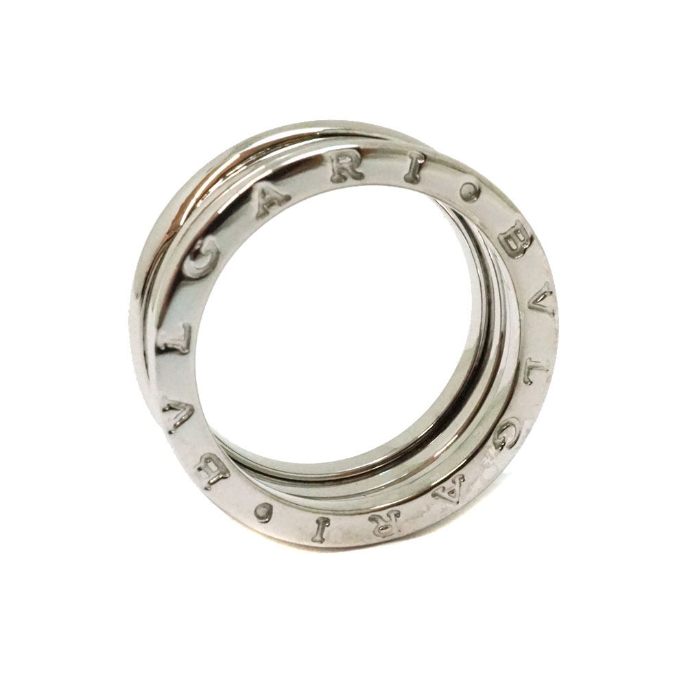 質屋かんてい局オンラインショップ / ブルガリ Bvlgari B-ZERO1 3バンドリング K18WG ホワイトゴールド 指輪【中古】