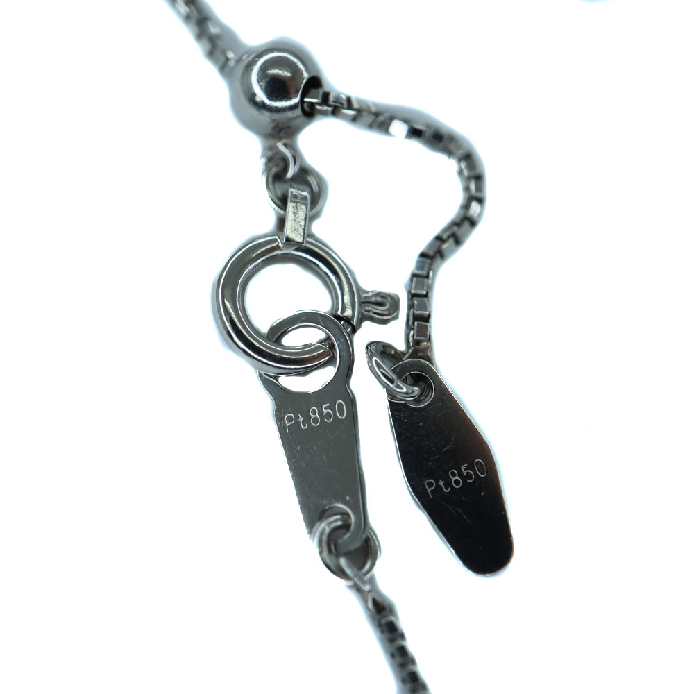 質屋かんてい局オンラインショップ / Pt850【プラチナ850】 Pt900 D1.042ct トップ付ネックレス プラチナ ダイヤモンド 約45.0cm 3.6g ジュエリー 宝石 ...