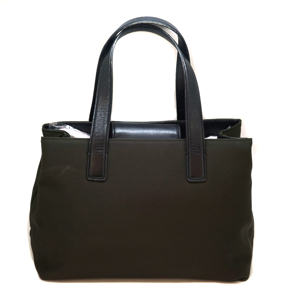 質屋かんてい局オンラインショップ / COACH【コーチ】7400 ハンドバッグ ナイロン×レザー 緑/グリーン コンパクトバッグ レディース ...