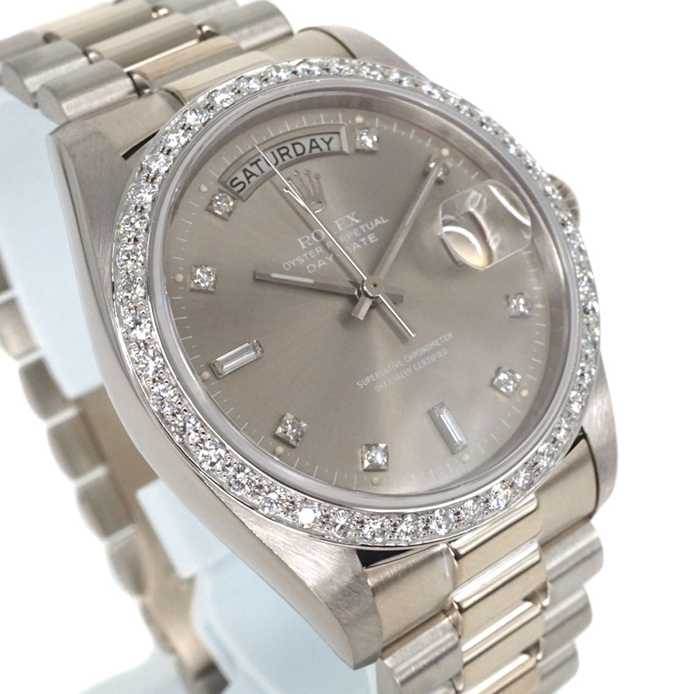 質屋かんてい局オンラインショップ / ロレックス Rolex 18049A デイデイト グレー 【中古】