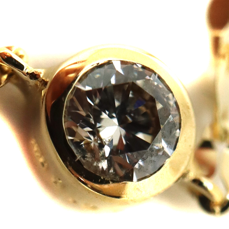 質屋かんてい局オンラインショップ / 18金/18金ホワイトゴールド K18/K18WG D0.07ctブレスレット ダイヤモンド 【中古】