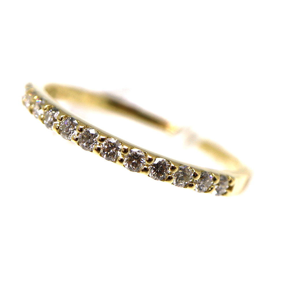 質屋かんてい局オンラインショップ / K18【18金】D0.30ctリング 指輪 金 ゴールド ダイヤモンド 約10号 1.3g ジュエリー 宝石 レディース【中古】新品仕上げ済み USED ...