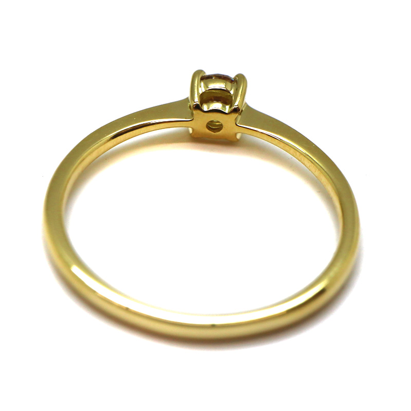 質屋かんてい局オンラインショップ / K18【18金】D0.25ctリング 指輪 金 ゴールド ダイヤモンド 約12.5号 1.8g レディース【中古】新品仕上げ済み USED-9 質屋 ...