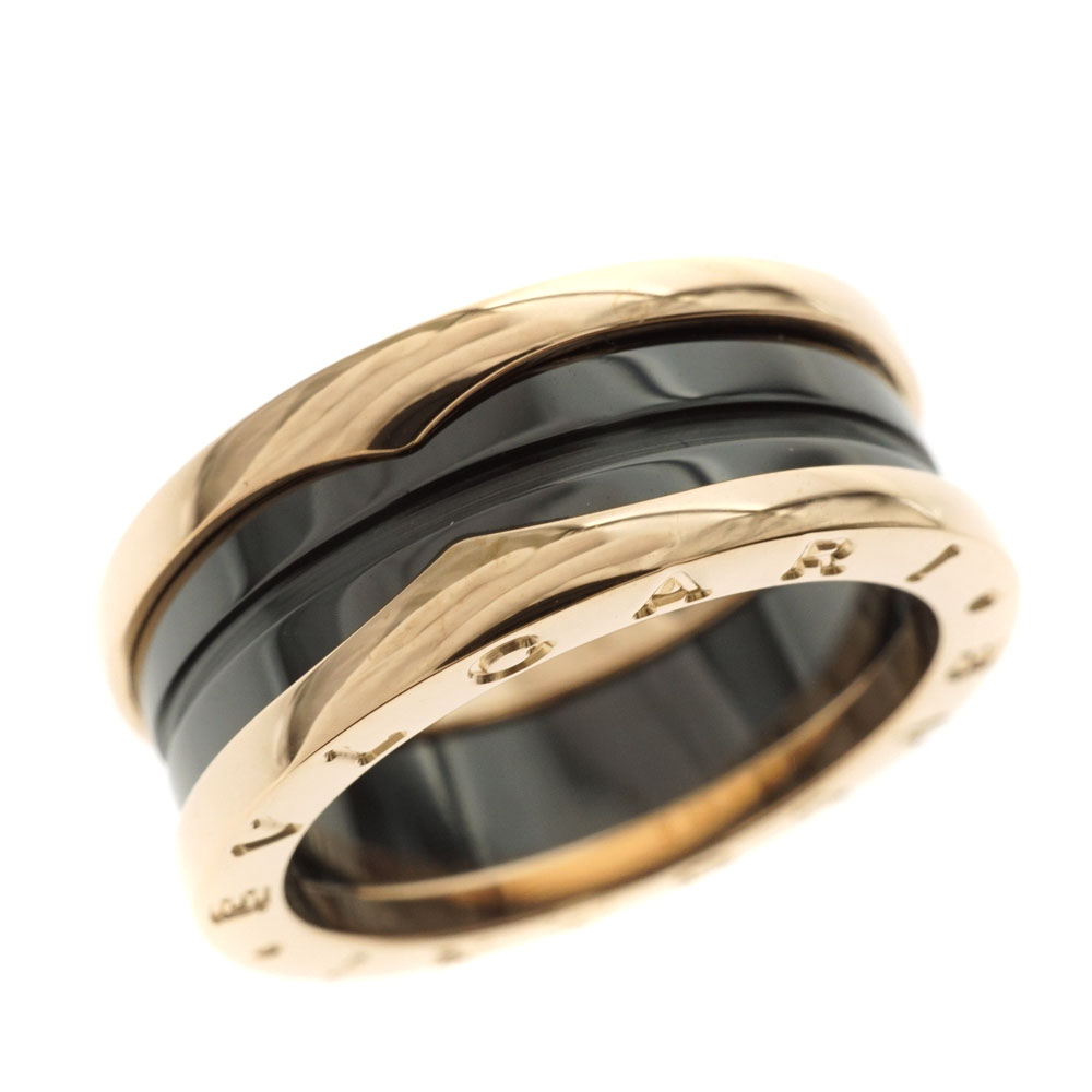 質屋かんてい局オンラインショップ / ブルガリ Bvlgari B-ZERO1 ビーゼロワン 2バンドリング K18PG セラミック 【中古】