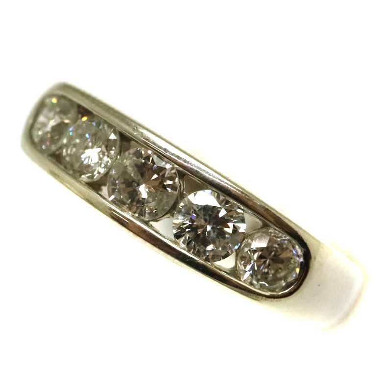 質屋かんてい局オンラインショップ / Pt900【プラチナ900】 ダイヤモンド D1.00ctリング 約12号 5.0g レディース 【中古】 USED-9 新品仕上げ済み かんてい局茜部店 ...