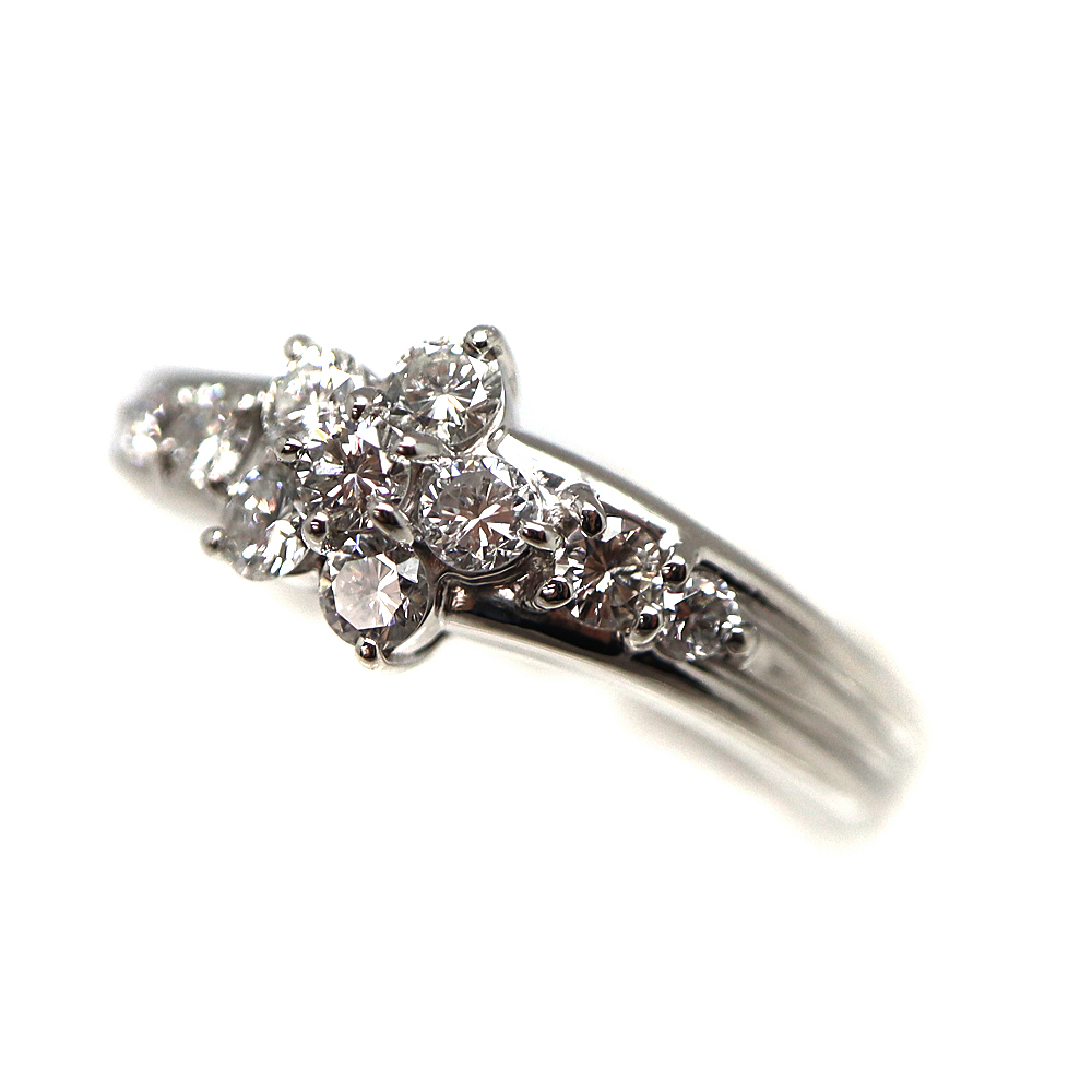 質屋かんてい局オンラインショップ / プラチナ900 Pt900 D0.51ctリング プラチナ ダイヤモンド 指輪【中古】