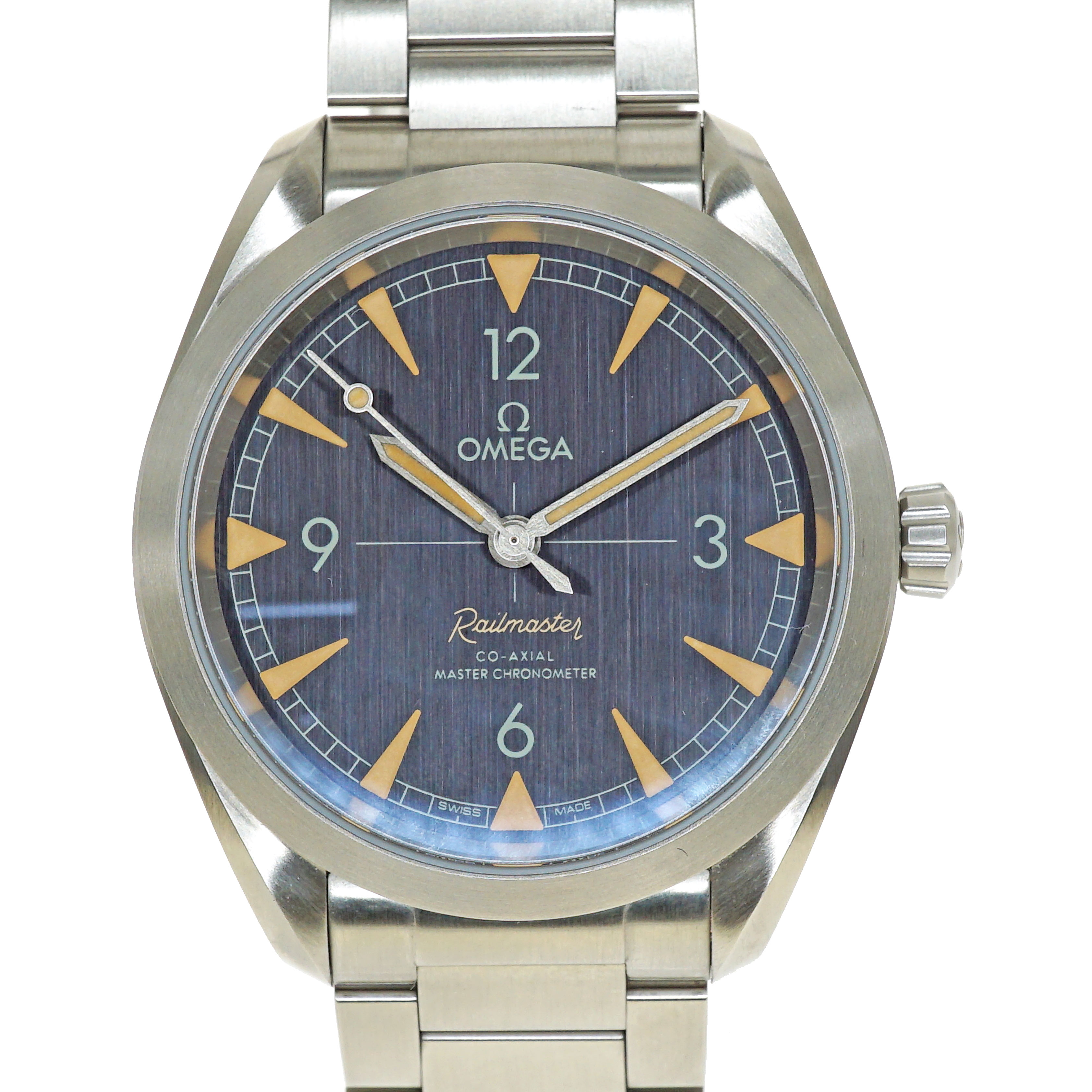 質屋かんてい局オンラインショップ / 北名古屋店 OMEGA【オメガ】 220.10.40.20.01.001 レイルマスター コーアクシャル ...