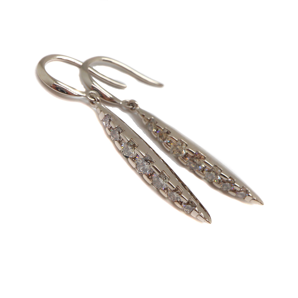 質屋かんてい局オンラインショップ / K18 18金 D0.60ct ピアス ダイヤモンド ジュエリー【中古】
