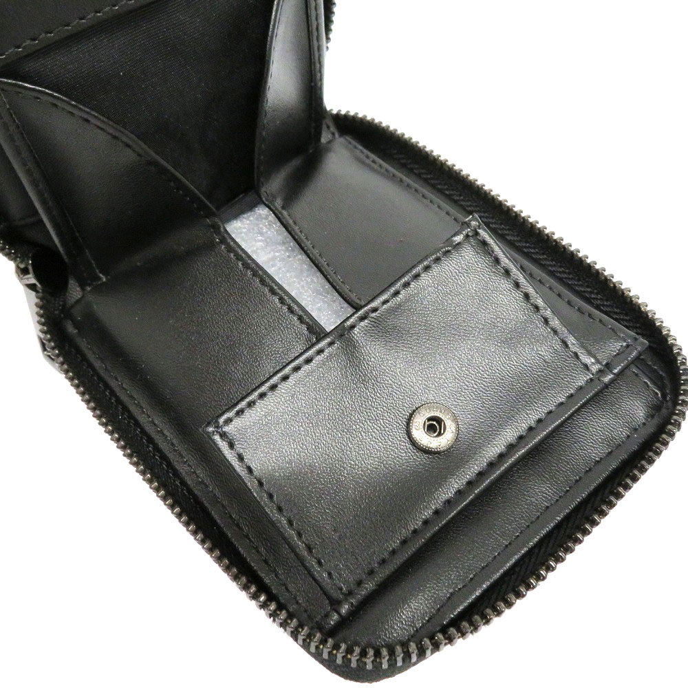 質屋かんてい局オンラインショップ / 細畑店 OKACHI【オカチ】ラウンドファスナー コンパクト財布 ブラック 美品【中古】未使用 質屋 ...