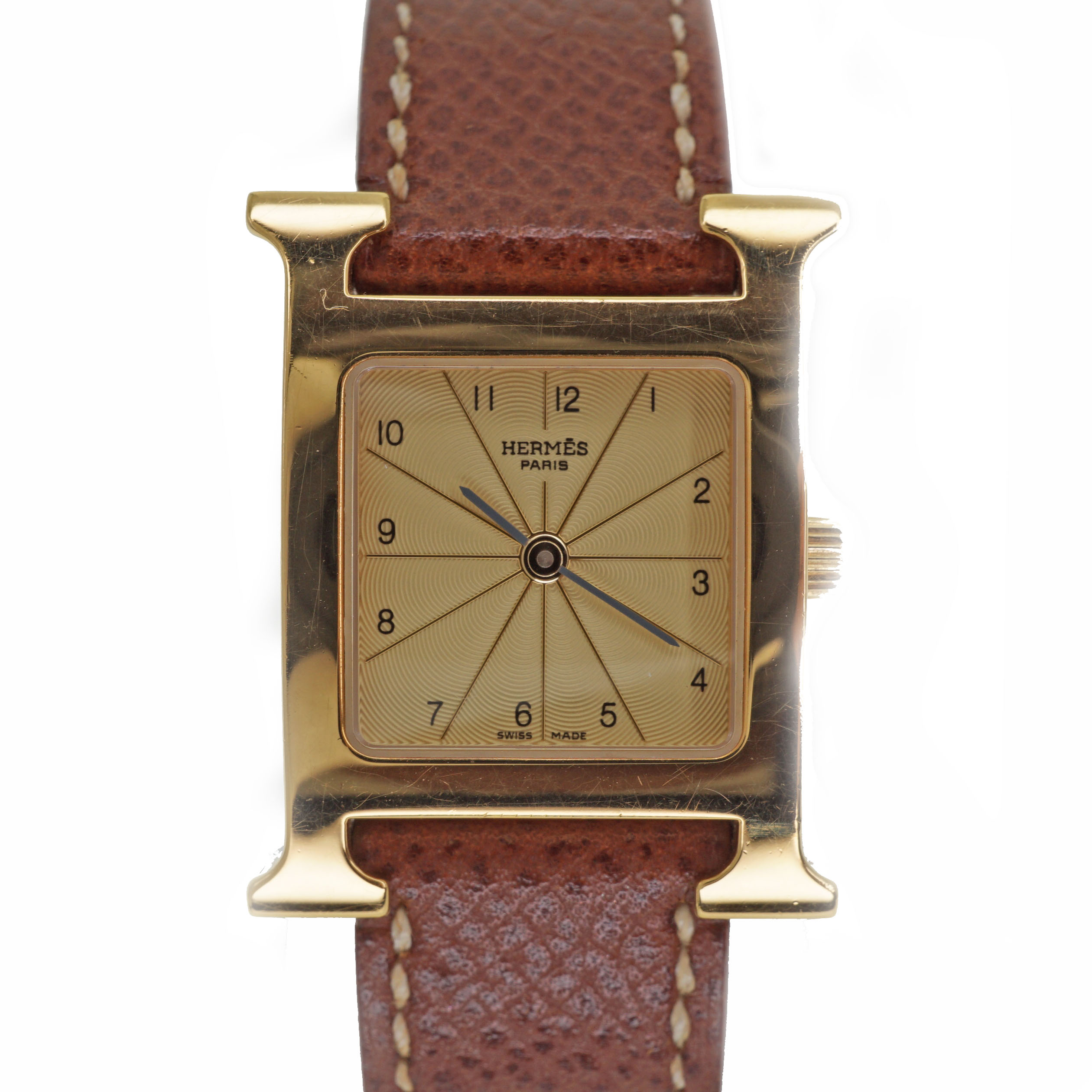 質屋かんてい局オンラインショップ / エルメス Hermes HH1.201.460 Hウォッチ 【中古】