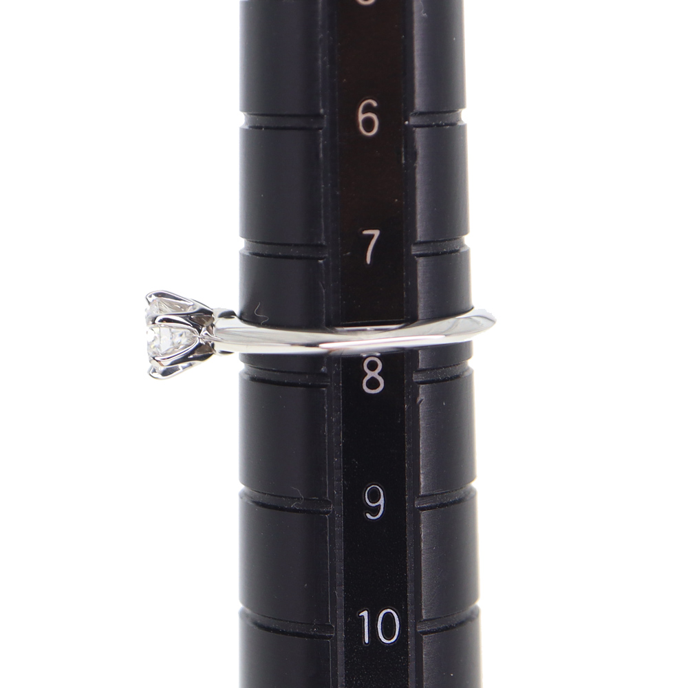 質屋かんてい局オンラインショップ / TIFFANY&Co.【ティファニー】ソリティアリング D:0.42ct ダイヤモンド Pt950 プラチナ950 約7.5号 約3.4g 一粒ダイヤ ...