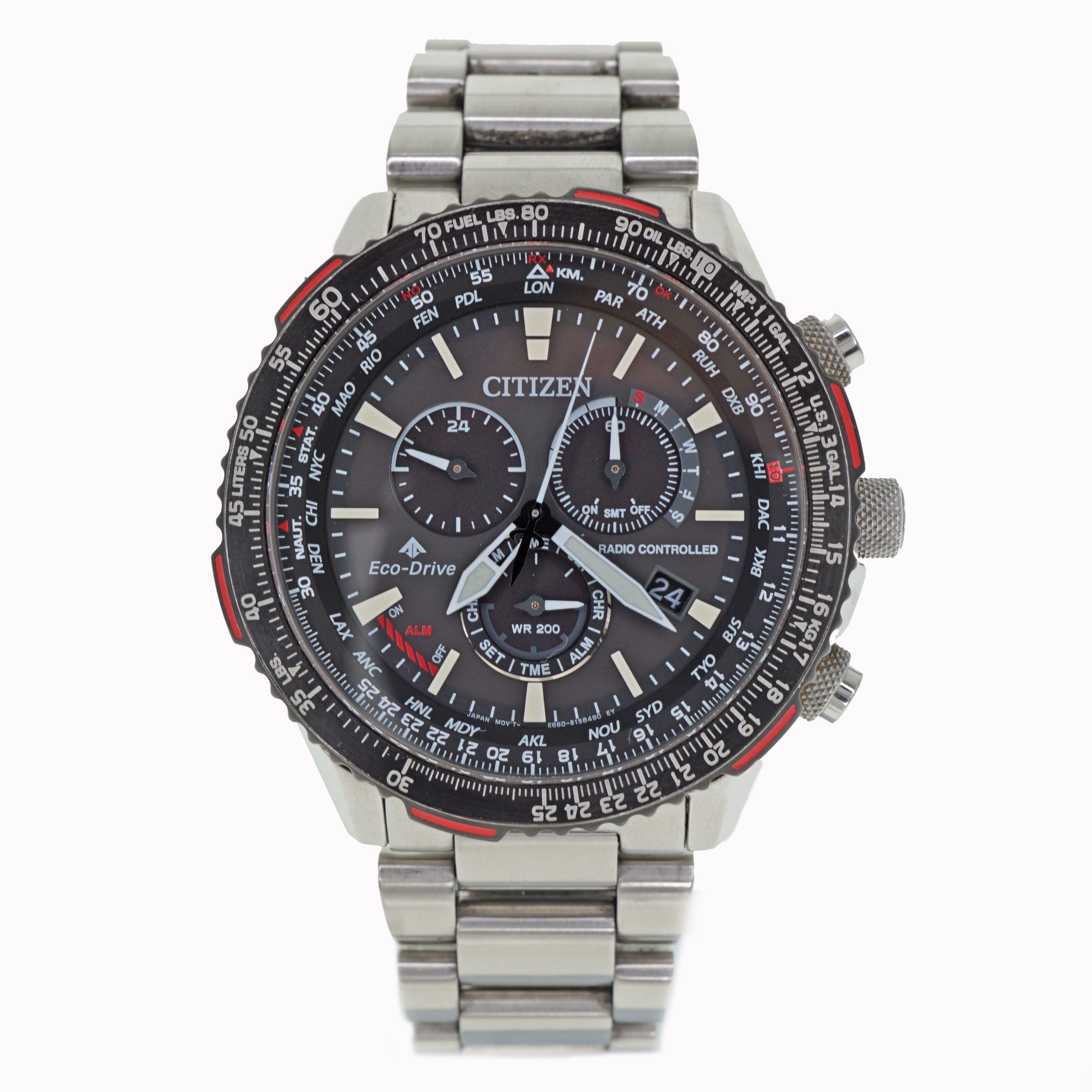 質屋かんてい局オンラインショップ / シチズン Citizen E660-S115442 プロマスター エコドライブ クロノグラフ カレンダー ...