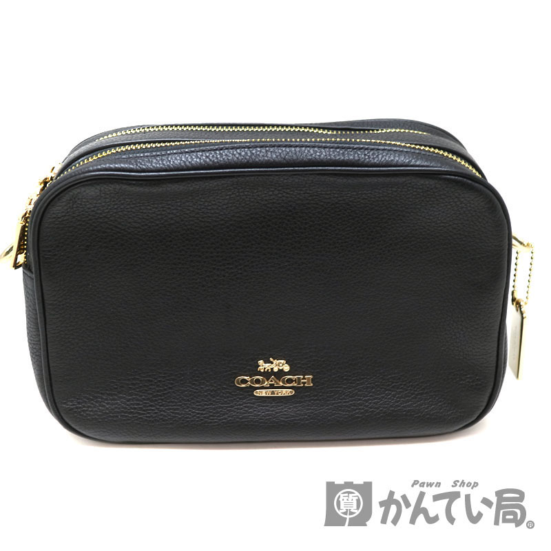 質屋かんてい局オンラインショップ / COACH【コーチ】39856 ショルダーバッグ ブラック系 レザー 鞄【中古】 USED-8 ...
