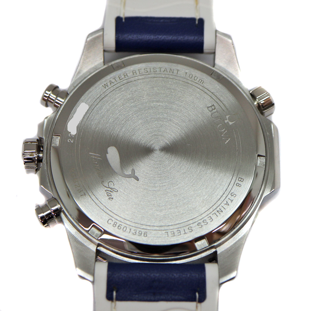 質屋かんてい局オンラインショップ / ブローバ Bulova 96B287 マリンスター ブルー【中古】