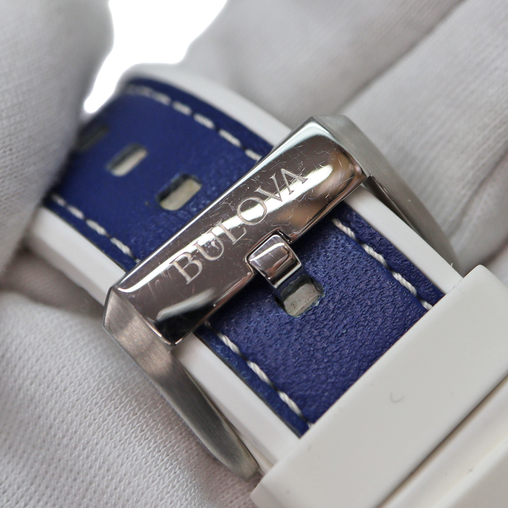 質屋かんてい局オンラインショップ / ブローバ Bulova 96B287 マリンスター ブルー【中古】