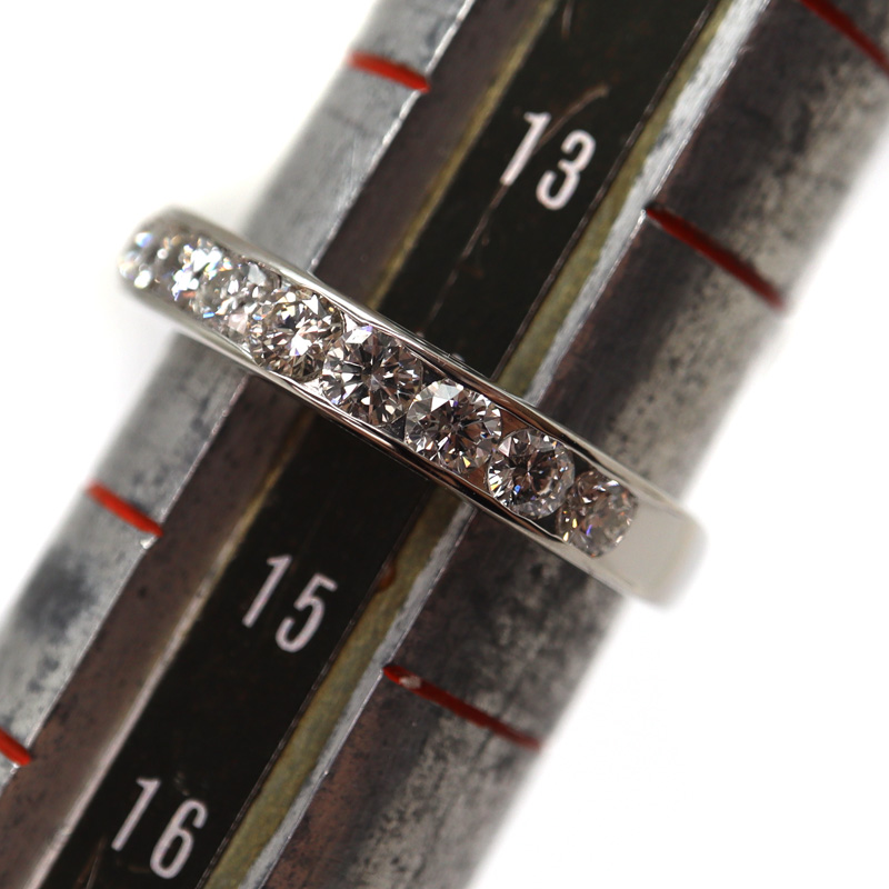 質屋かんてい局オンラインショップ / Pt900 D1.00ctリング プラチナ ダイヤモンド リング ジュエリー 指輪 アクセサリー【中古】