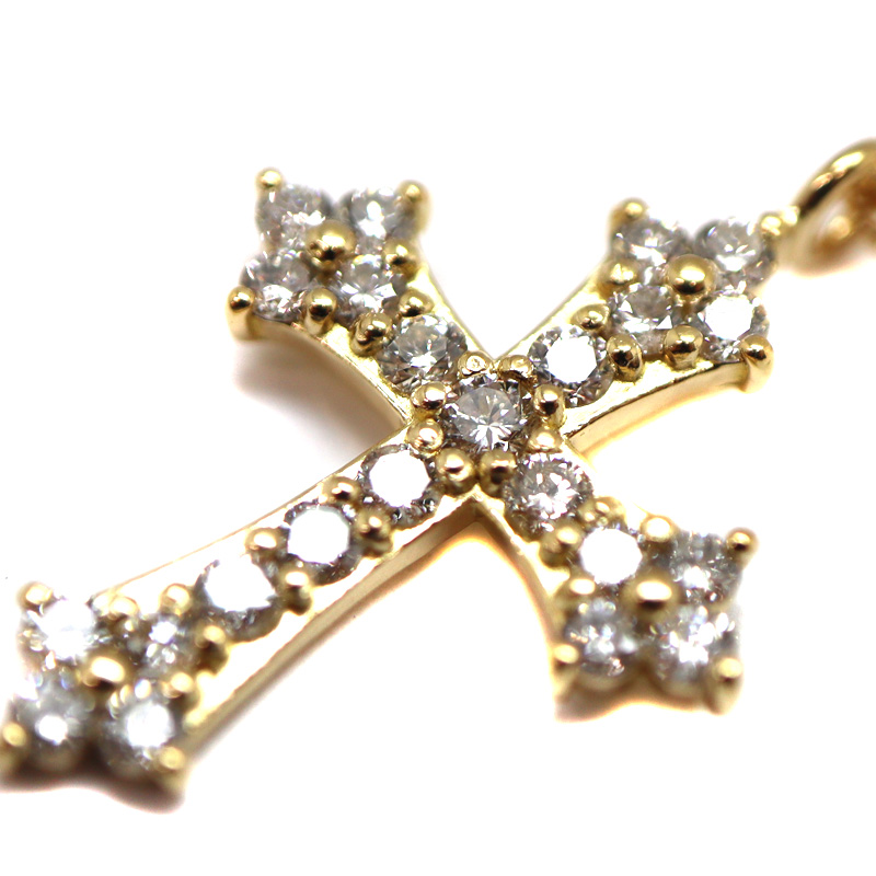 質屋かんてい局オンラインショップ / 18金/イエローゴールド K18 D0.70/0.30ctネックレス ダイヤモンド 【中古】