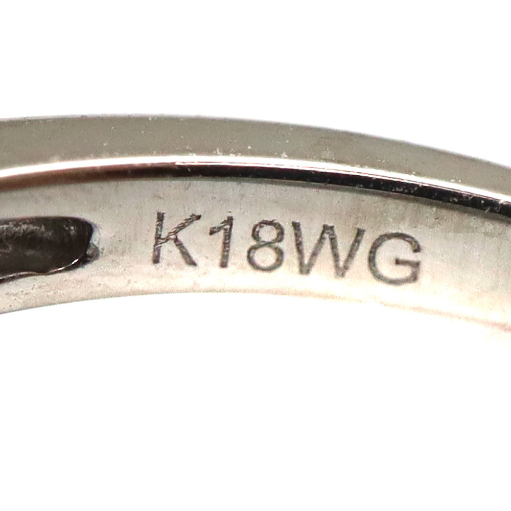 質屋かんてい局オンラインショップ / K18WG D0.80ctリング 18金ホワイトゴールド ダイヤモンド リング 指輪 【中古】