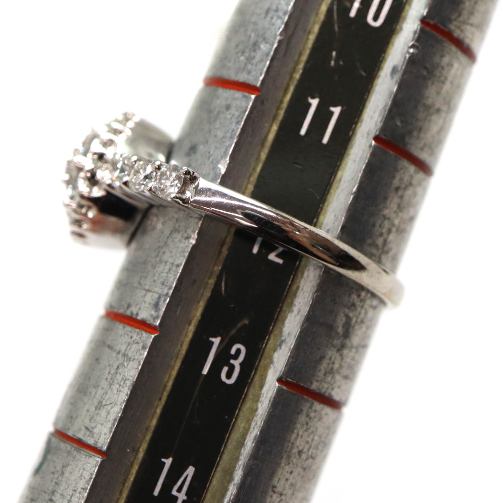 質屋かんてい局オンラインショップ / K18WG D0.80ctリング 18金ホワイトゴールド ダイヤモンド リング 指輪 【中古】