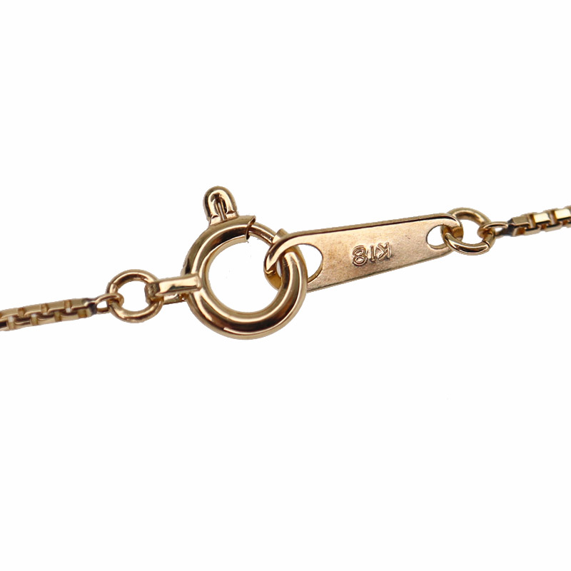 質屋かんてい局オンラインショップ / 18金 K18 ブルーサファイア 1.20ct ダイヤモンド D0.07ct ネックレス【中古】