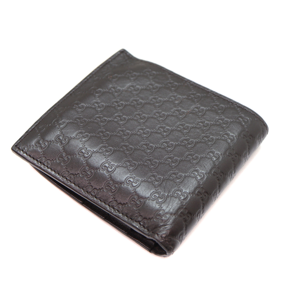 質屋かんてい局オンラインショップ / GUCCI グッチ 150413 2つ折り財布 ブラウン メンズ【中古】