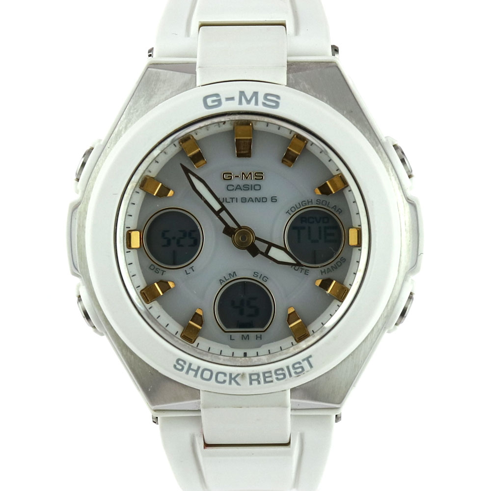 質屋かんてい局オンラインショップ / CASIO【カシオ】 MSG-W100-7AJF G-SHOCK G-MS ソーラー 10気圧防水 デジタル アナログ 腕時計 樹脂 SS ステンレス ...