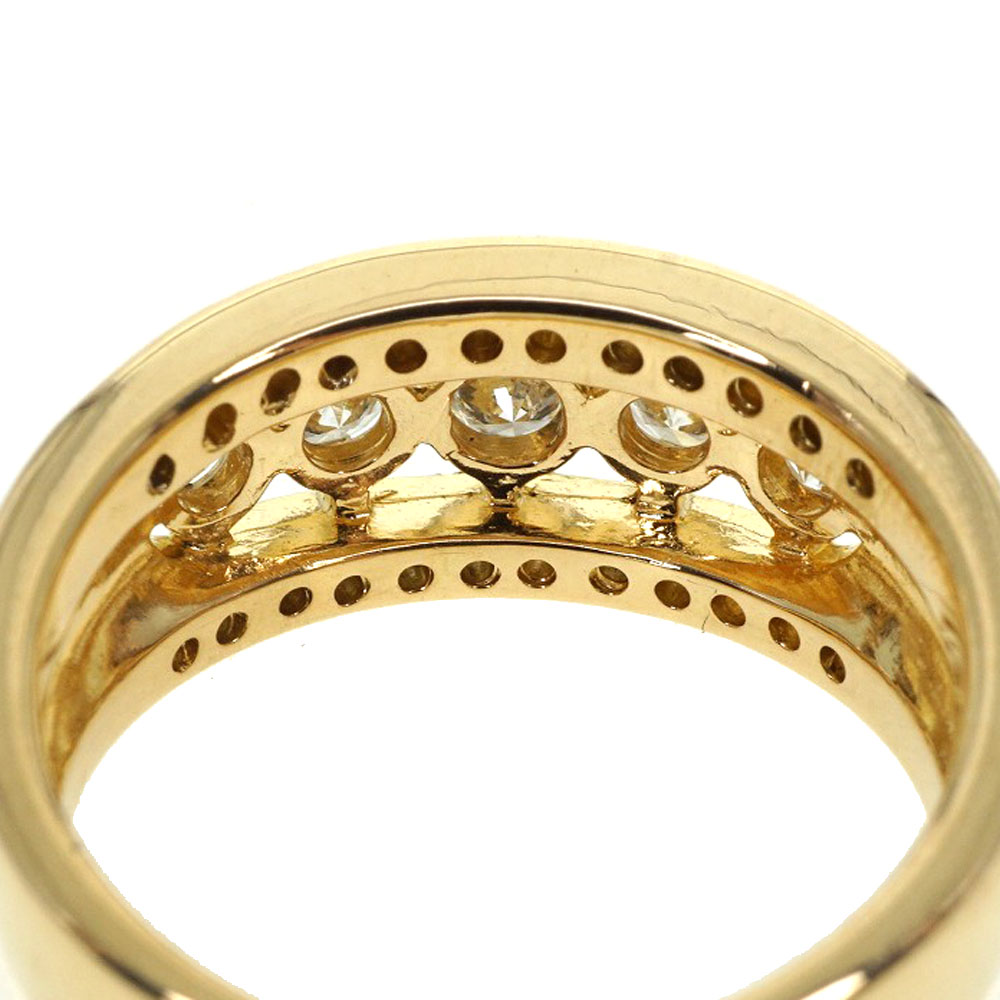 質屋かんてい局オンラインショップ / K18 D1.00ct ダイヤモンド リング ゴールド【中古】