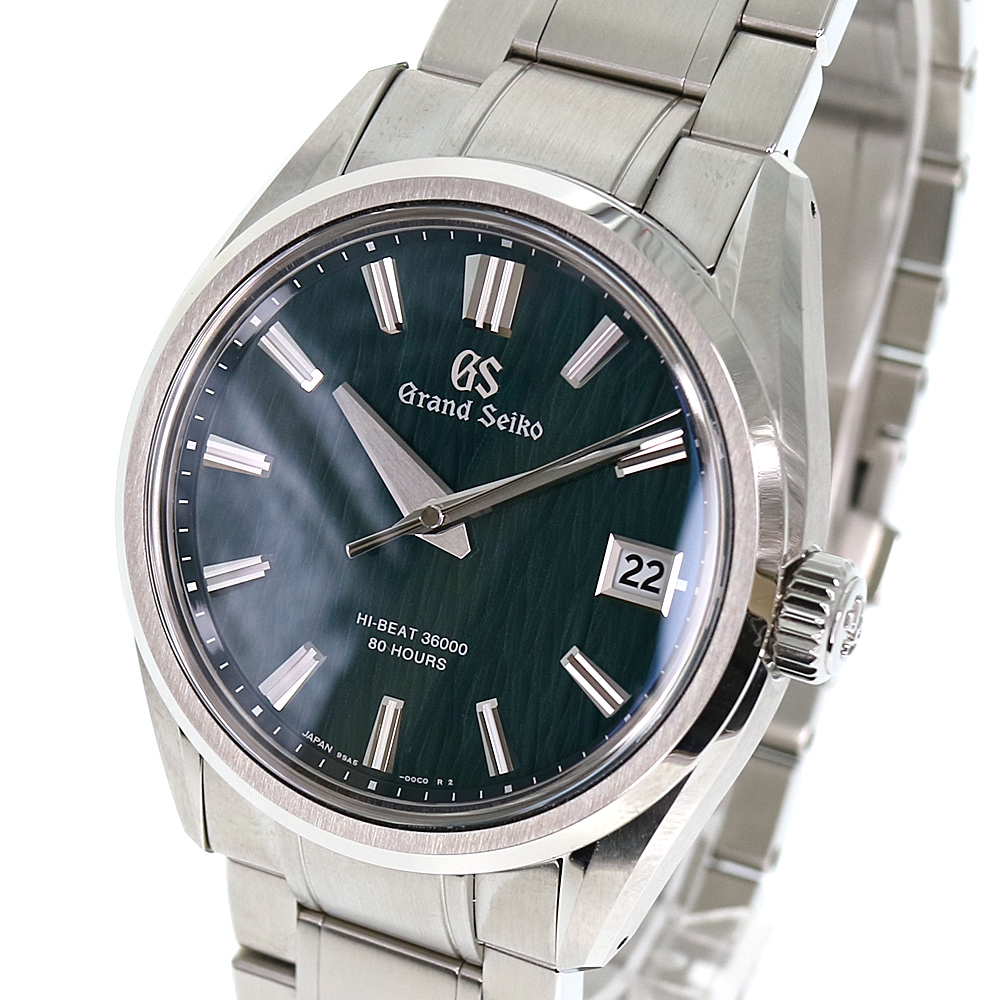 質屋かんてい局オンラインショップ / GRAND SEIKO【グランドセイコー】SLGH011 9SA5-00C0 白樺 グリーン 自動巻き ...