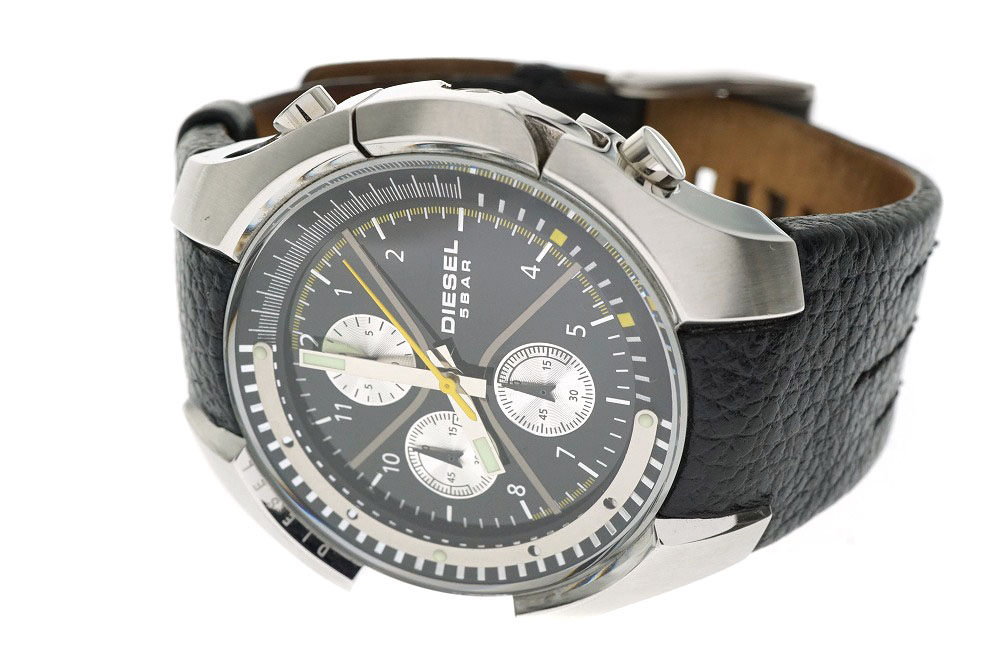質屋かんてい局オンラインショップ / 【バッテリー交換済み】DIESEL【ディーゼル】DZ-4146C クォーツ クロノグラフ メンズ 腕時計 ...