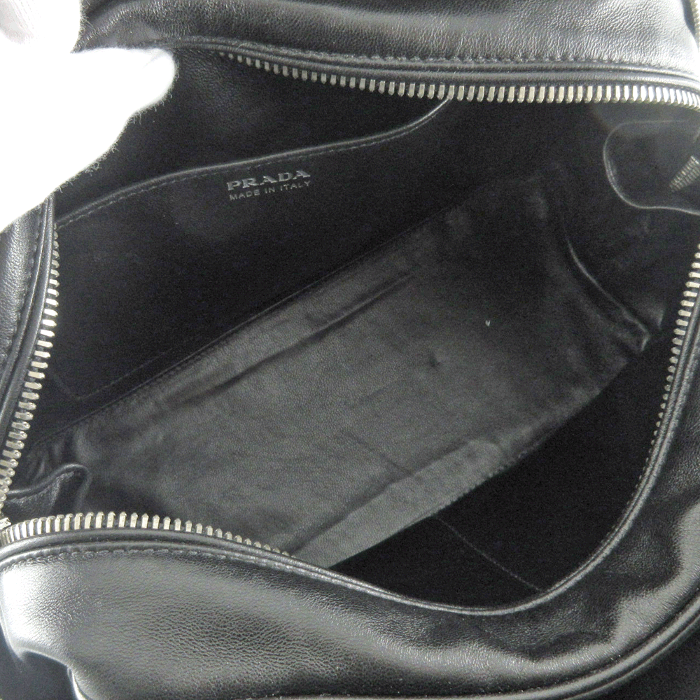 質屋かんてい局オンラインショップ / PRADA【プラダ】1BB010 2WAYバッグ レザー ブラック×イエロー系 レディース ブランド ...