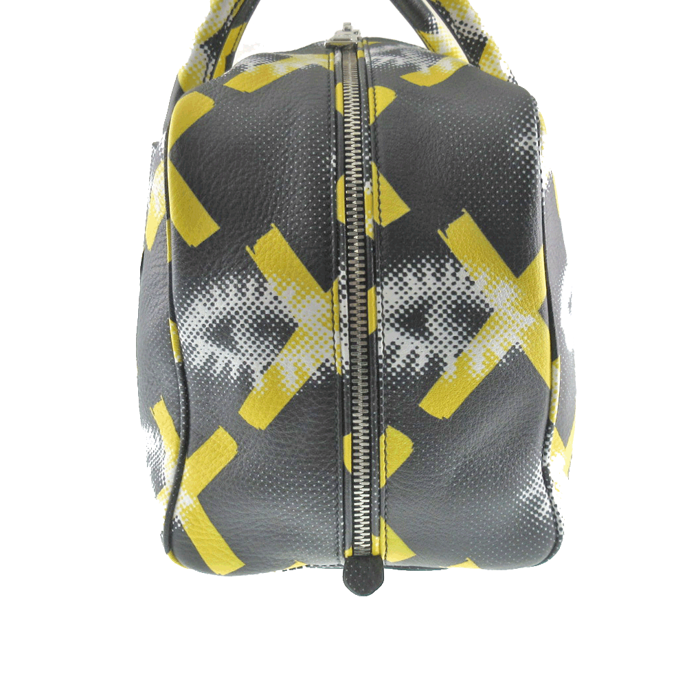 質屋かんてい局オンラインショップ / PRADA【プラダ】1BB010 2WAYバッグ レザー ブラック×イエロー系 レディース ブランド ...