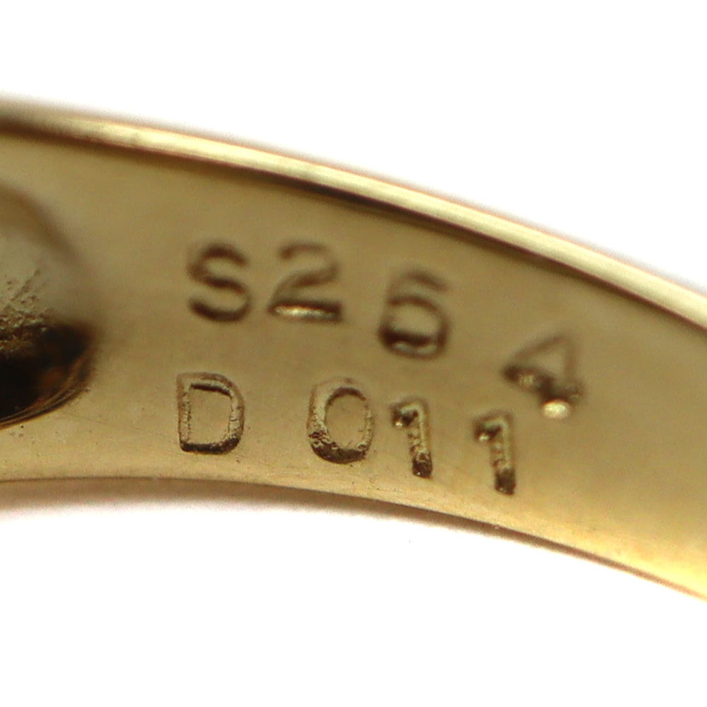 質屋かんてい局オンラインショップ / 18金 K18 S2.54/D0.11ctリング 指輪 ブルーサファイア ダイヤモンド ジュエリー 【中古】