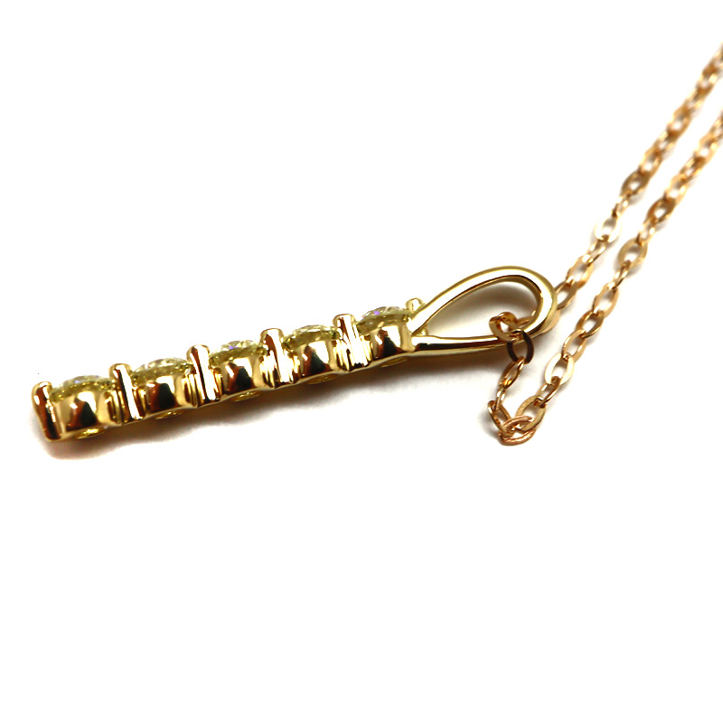 質屋かんてい局オンラインショップ / 18金 K18 D0.30ct ネックレス ゴールド ダイヤモンド 【中古】