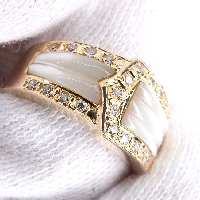 質屋かんてい局オンラインショップ / K18 D0.14ct ダイヤモンド リング 【中古】