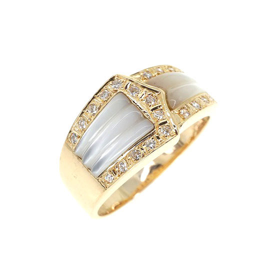 質屋かんてい局オンラインショップ / K18 D0.14ct ダイヤモンド リング 【中古】