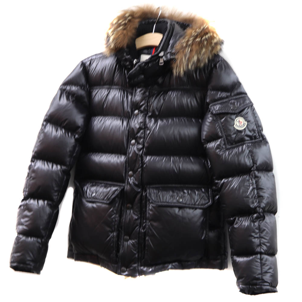 質屋かんてい局オンラインショップ / モンクレール Moncler HUBERT ダウンジャケット ブラック メンズ【中古】
