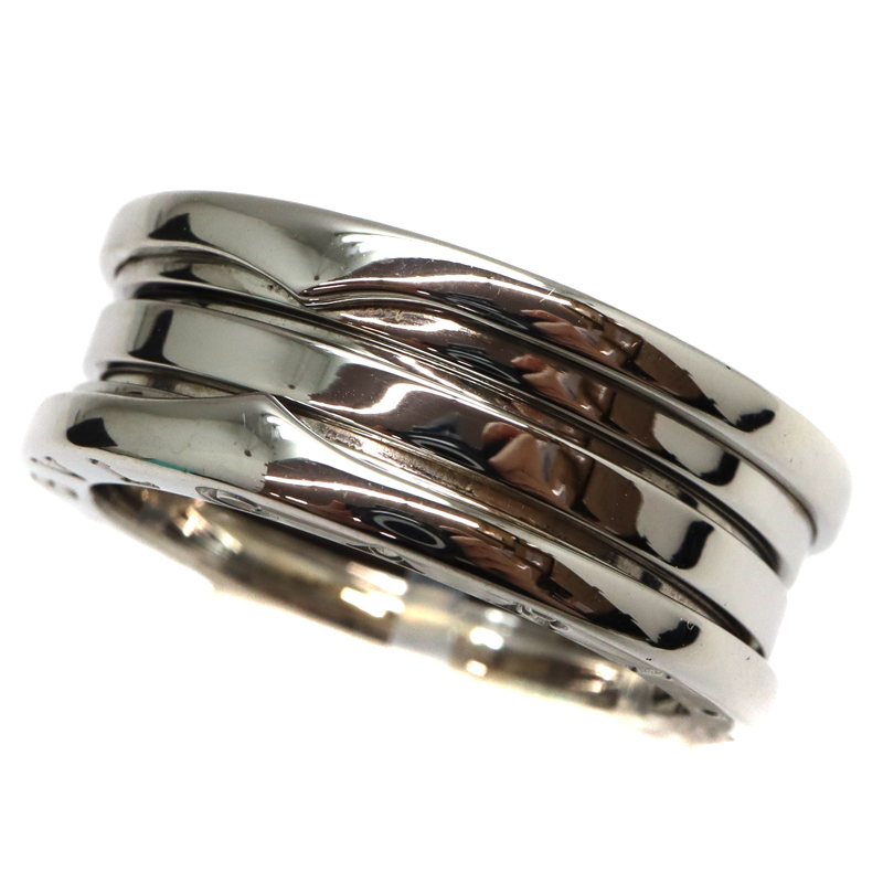 質屋かんてい局オンラインショップ / BVLGARI【ブルガリ】 B-ZERO1 3バンドリング 指輪 K18WG 750表記 ホワイトゴールド 約19.5号 サイズ表記:61 11.8g ...