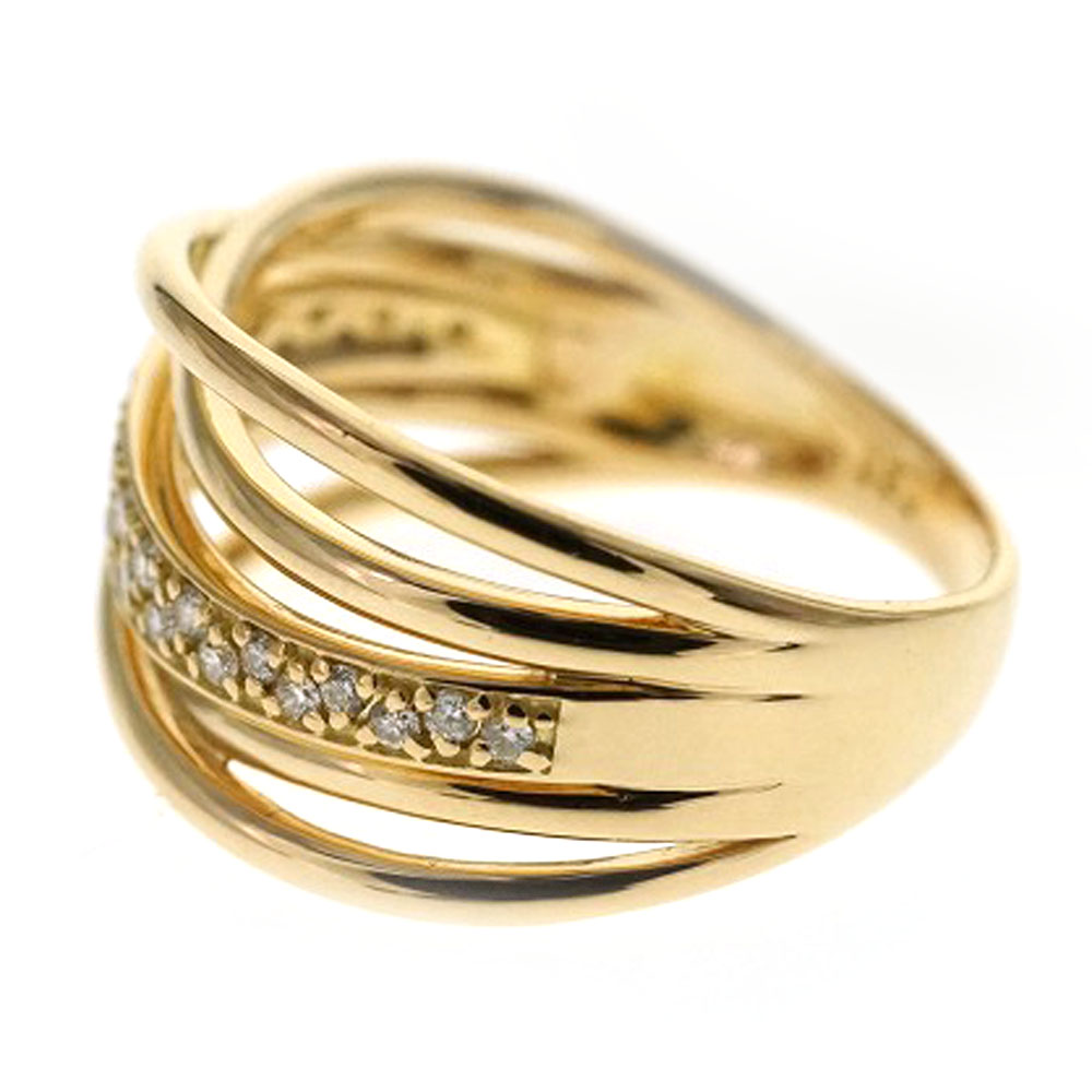 質屋かんてい局オンラインショップ / K18 D0.20ct ダイヤモンド付リング 【中古】