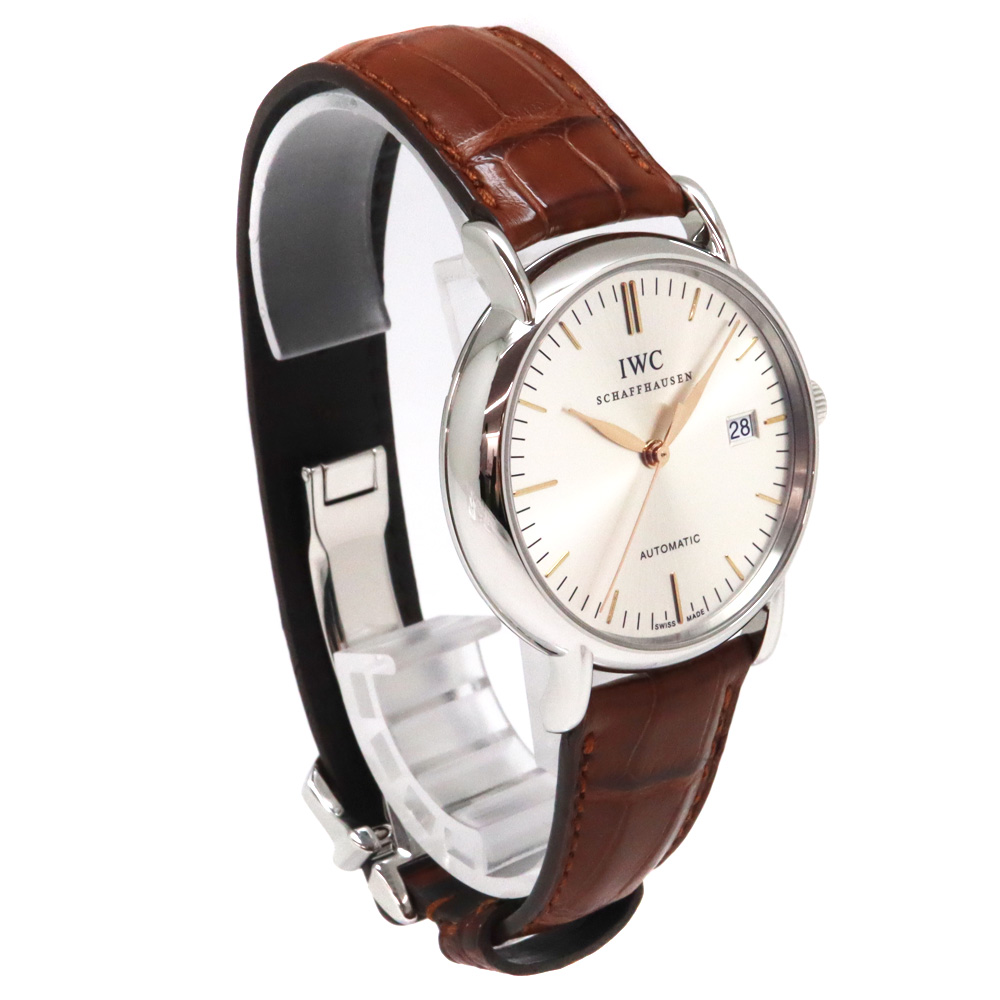 質屋かんてい局オンラインショップ / インターナショナルウォッチカンパニー Iwc IW356303 ポートフィノ シルバー文字盤【中古】