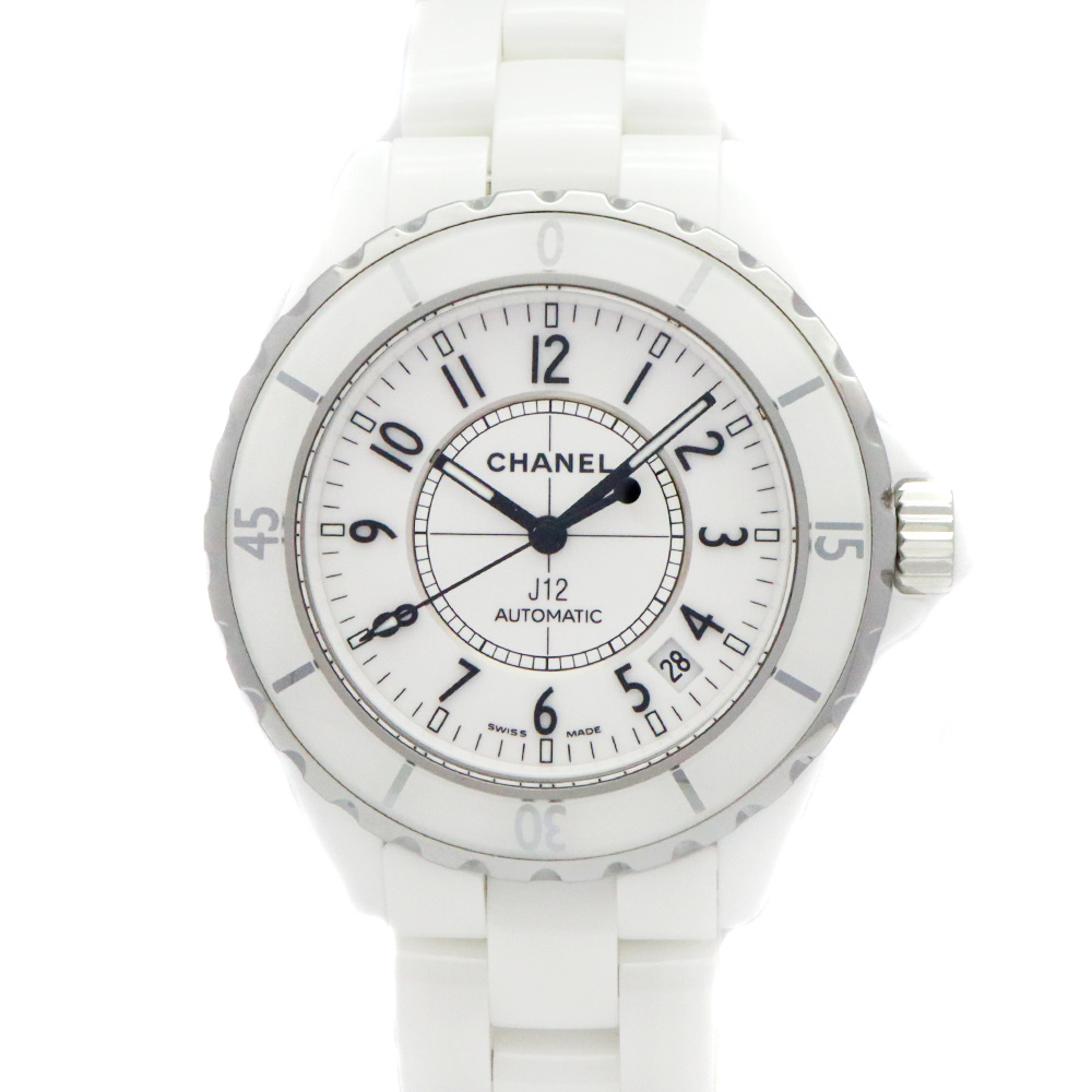 質屋かんてい局オンラインショップ / シャネル Chanel H0970 J12 38mm ホワイト【中古】